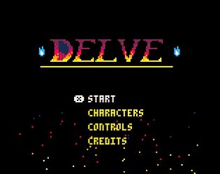 Delve V2023 01 20 Lexaloffle Pico 8 Game Retro Veteran