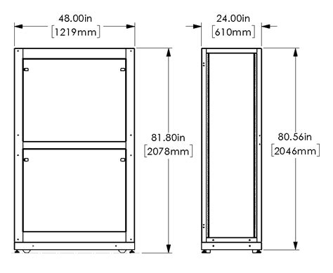 Standard 42u Rack Dimensions