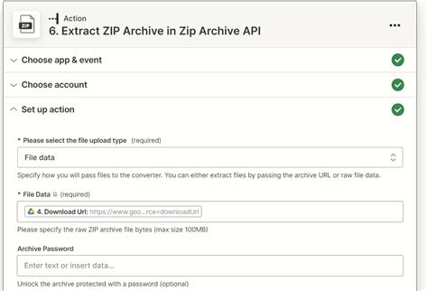Error Unzipping Files On Drive Zip Archive Zapier Community