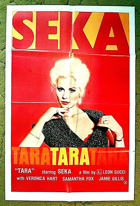 Seka Veronica Hart Jamie Gillis 1980s Adult Poster 27x41 Tara