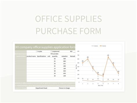 Free Office Supplies Purchase Order Templates For Google Sheets And Microsoft Excel Slidesdocs