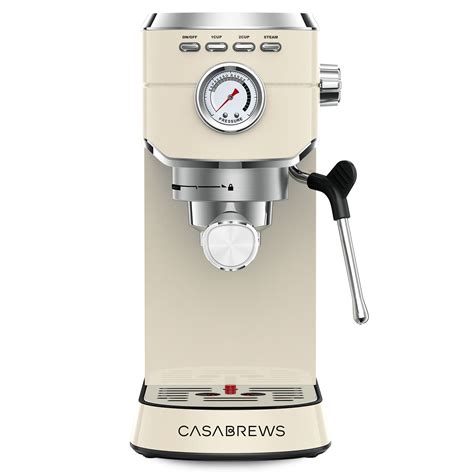 Casabrews Cm5418 Compact 20 Bar Home Espresso Machine With Stainless