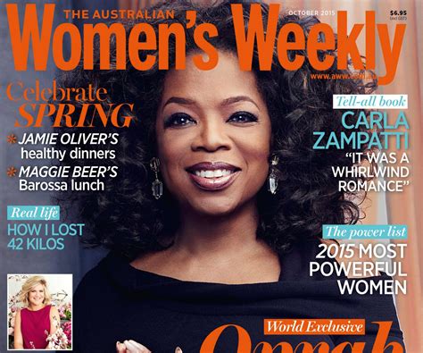 Oprah Winfrey Is The Weeklys October Cover Star