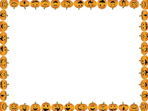 Halloween Border Png High Quality Image