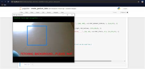 Sign Language Recognition Using Python And OpenCV DataFlair