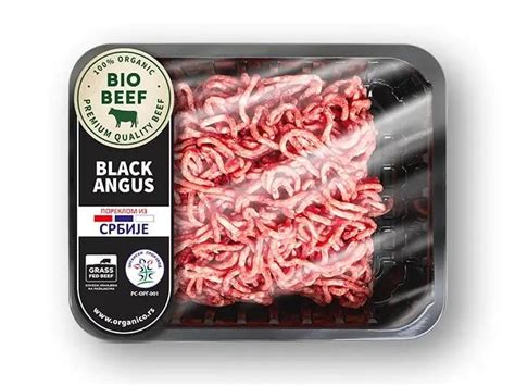 Organska Junetina Mleveno Meso Black Angus Bio Beef 500g Organska Hrana Sa Salaša Bio Salaš Idei