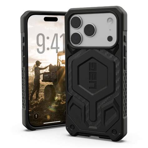 Uag Monarch Pro Case For Iphone 17 Pro Max Carbon Fiber