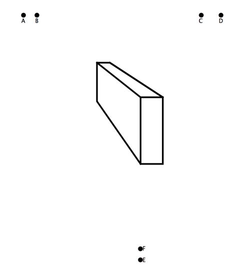 [solved] a perspective drawing of a 3 d rectangular box is shown below