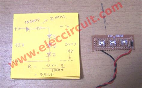 12 Volt LED Light Schematic Diagram A Guide For Beginners
