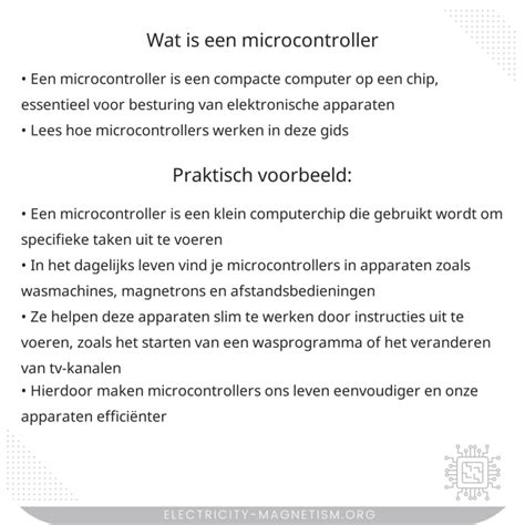 Microcontrollers Essentiële Componenten