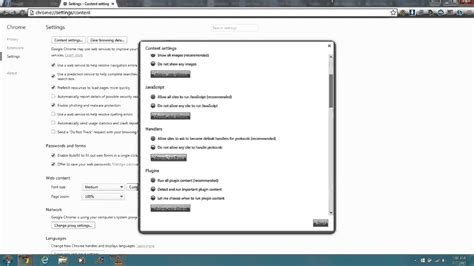 How To Enable Or Disable Java Script Google Chrome NEW YouTube