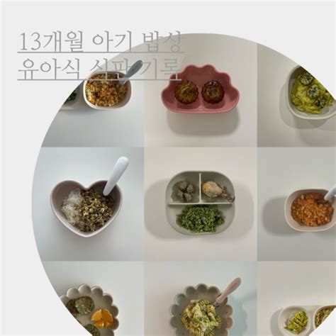 13개월 아기 밥상 유아식 식판 기록👶🍴 D 408~426 카레볶음밥 애호박크림소스 바나나팬케이크 소고기콩나물솥밥 네이버 블로그