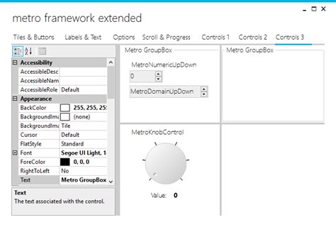 github massimoloi modernui an extended version of the metroframework