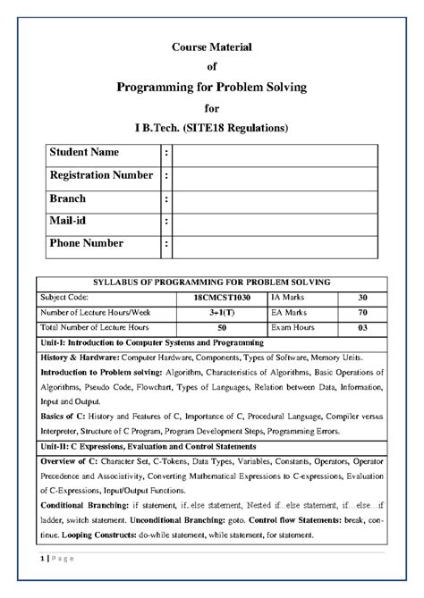 Fiot Unit 1 This Is An Fundamentals Of Iot Notes Fundamentals Of
