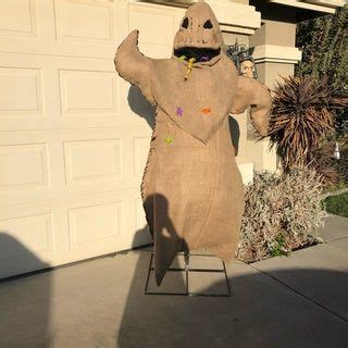 Oogie Boogie Halloween Decoration Oogie Boogies Lair Homemade Oogie