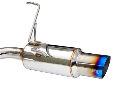 Invidia 08 14 Subaru Wrxsti Sedan Dual N1 Titanium Tips Cat Back Exha