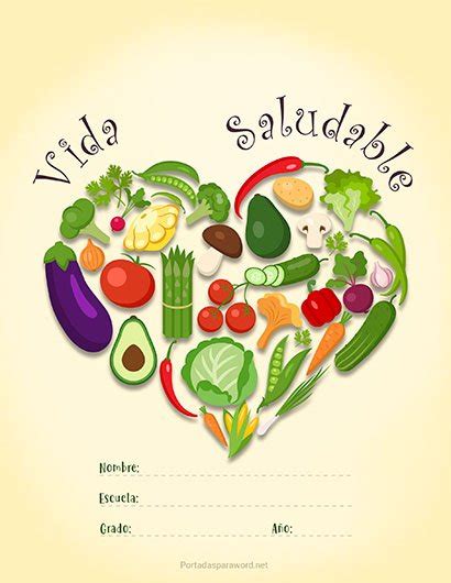 Portadas De Vida Saludable Las Mejores De 2026 Portadas Para Word