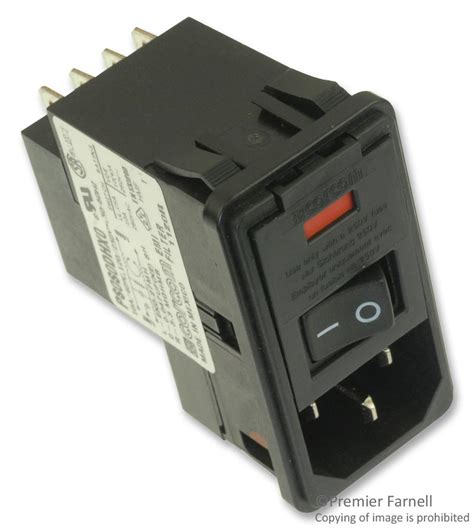 3 6609106 1 Corcom Te Connectivity Power Entry Module Farnell UK