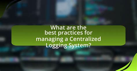 Setting Up A Centralized Logging System In Linux •