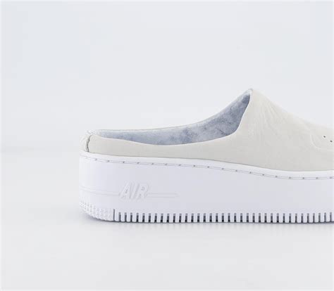 Nike Af1 Lover Xx Mules Off White Light Silver Nike Air Force 1