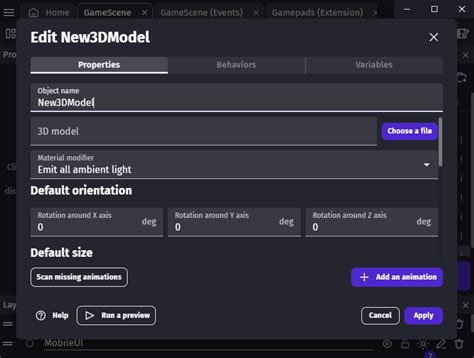Solved 3d Model Hitbox Too Large How Do I Gdevelop Forum