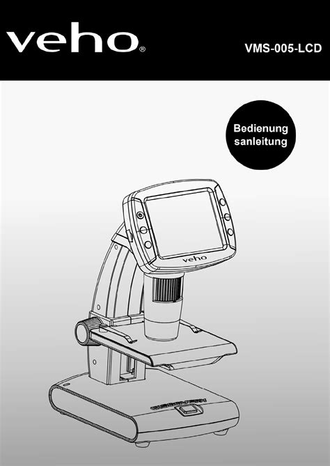 Veho VMS LCD Standalone USB Microscope Manual Sider
