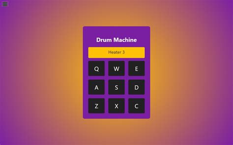 GitHub ElisavetTriant Drum Machine FreeCodeCamp Build A Drum Machine Project Using Create