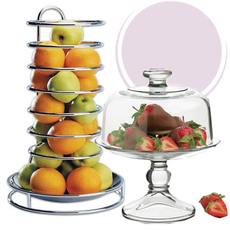 Фруктовниці і тортівниці купити підставки для тортів і фруктів оптова ціна для ресторанів в