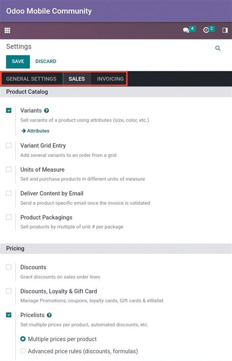 An Overview Of Odoo Community Mobile