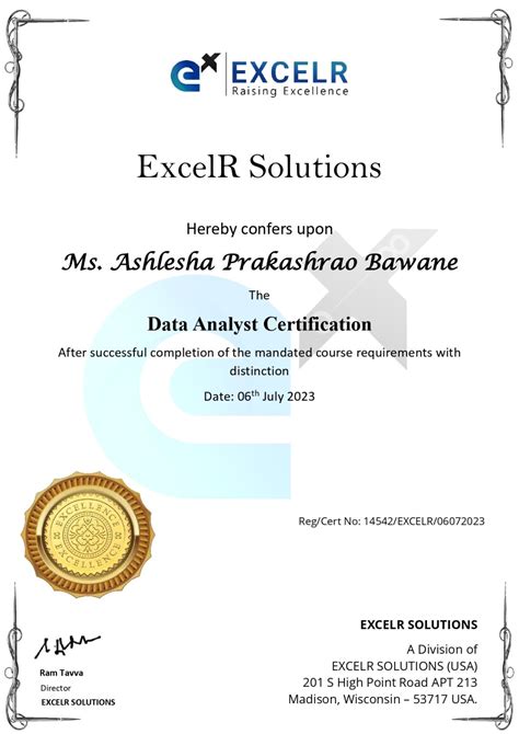 Ashlesha Bawane On Linkedin Dataanalysis Excelrsolutions Datadrivendecisions Analyticsexpert