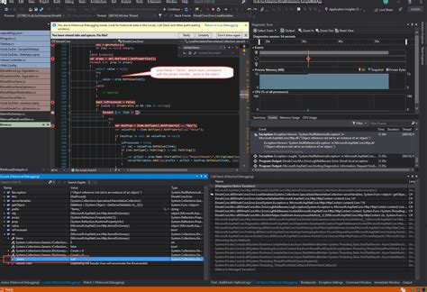 Itemsdictionary Possible Nullreferenceexception With Getenumerator