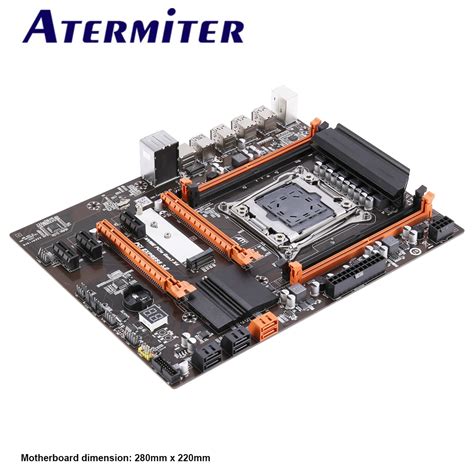 Atermiter X99 B85 Motherboard Kit Set With Lga 2011 3 Intel Xeon E5 2670 V3 Cpu Processor 2pcs X