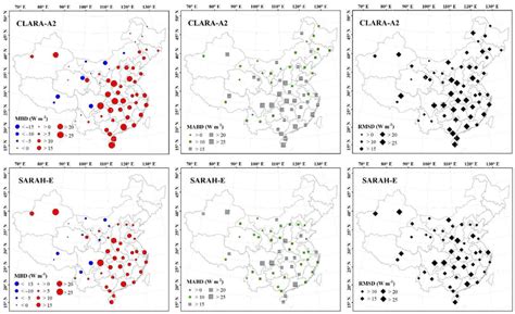 Spatial Patterns Of Mbd Mean Bias Deviation Mabd Mean Absolute Bias Download Scientific