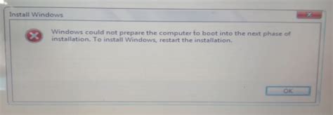Mengatasi Windows Could Not Prepare The Computer To Boot Into The Next Phase Of Installation