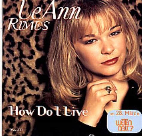 Leann Rimes How Do I Live Vinyl Records Lp Cd On Cdandlp