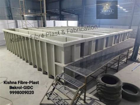 Seven Tank Phosphating Pretreatment PP Tank At Piece Polypropylene Tank In Ahmedabad