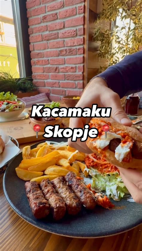 Skopje Macedonia Happiness Between Two Smash Burgers🍔 Smash Burger Skopje 💫 Location 📍
