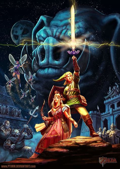 Gorgeous Legend Of Zelda Fan Art Zelda Art Legend Of Zelda Game Art