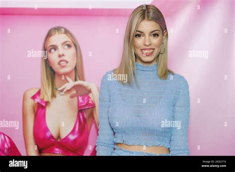 The Singer Nerea Rodriguez Presents Her New Album Senales In Madrid