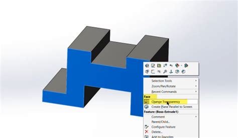 Help Im Missing A Face Solidworks Model Faces