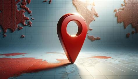 Premium Ai Image City Map And Red Pin Pointer Location Travel