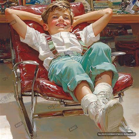 Ai创作图欢乐题材油画 写实人物绘画 男孩卧室装饰画 小朋友油画 意大利写实油画漫画 超写实插画 油画休闲 儿童方面装饰画 人物场景彩稿 看画展的男孩 乐游世界油画下载 油画就睡到哪 男孩喜欢