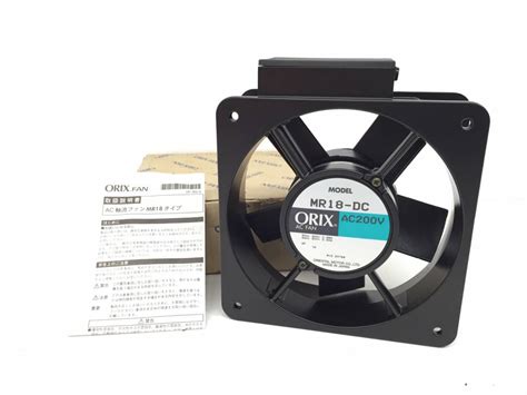 【新品】【10284380】★未使用★ Orix オリエンタルモーター Ac 軸流ファン Mr18 Dc クーリングファン プロペラファン