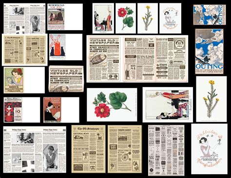 Free Miniature Newspaper Printables