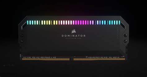 Corsair Dominator Platinum Rgb Ddr5 Memory Gets Faster With Up To 6400