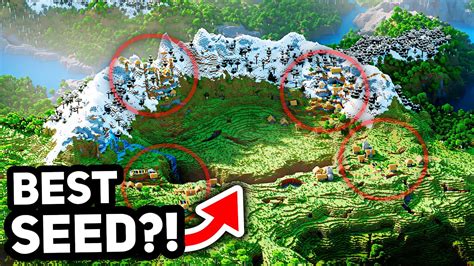 Top 50 Best Seeds For Minecraft 2612 1211 Java Bedrock Edition