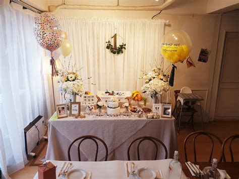 출장돌상 타입 플라워파티 백일상돌상