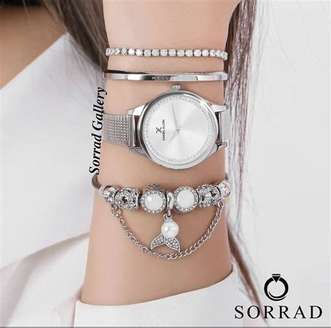 ساعت دنیل کلین زنانه ساده بند حصیری استیل رنگ سیلور صفحه سفید