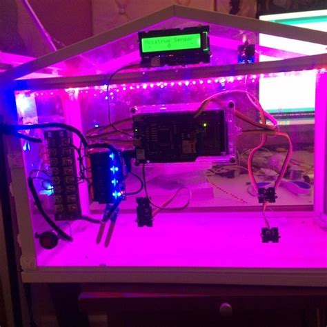 Smart Greenhouse With Wifi Connectivity Arduino Grove