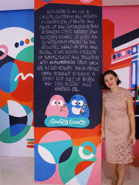 Ayala Malls Cloverleaf Mural Googly Gooeys